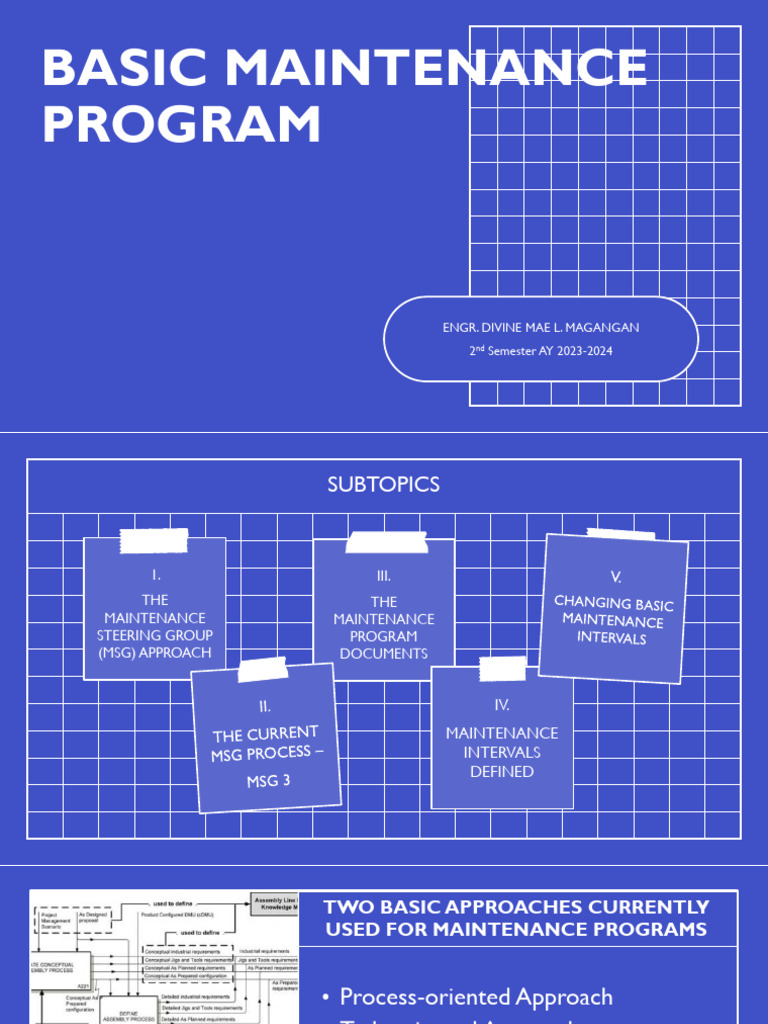 Basic Aircraft Maintenance Program Guide | PDF | Fatigue (Material) | Fracture