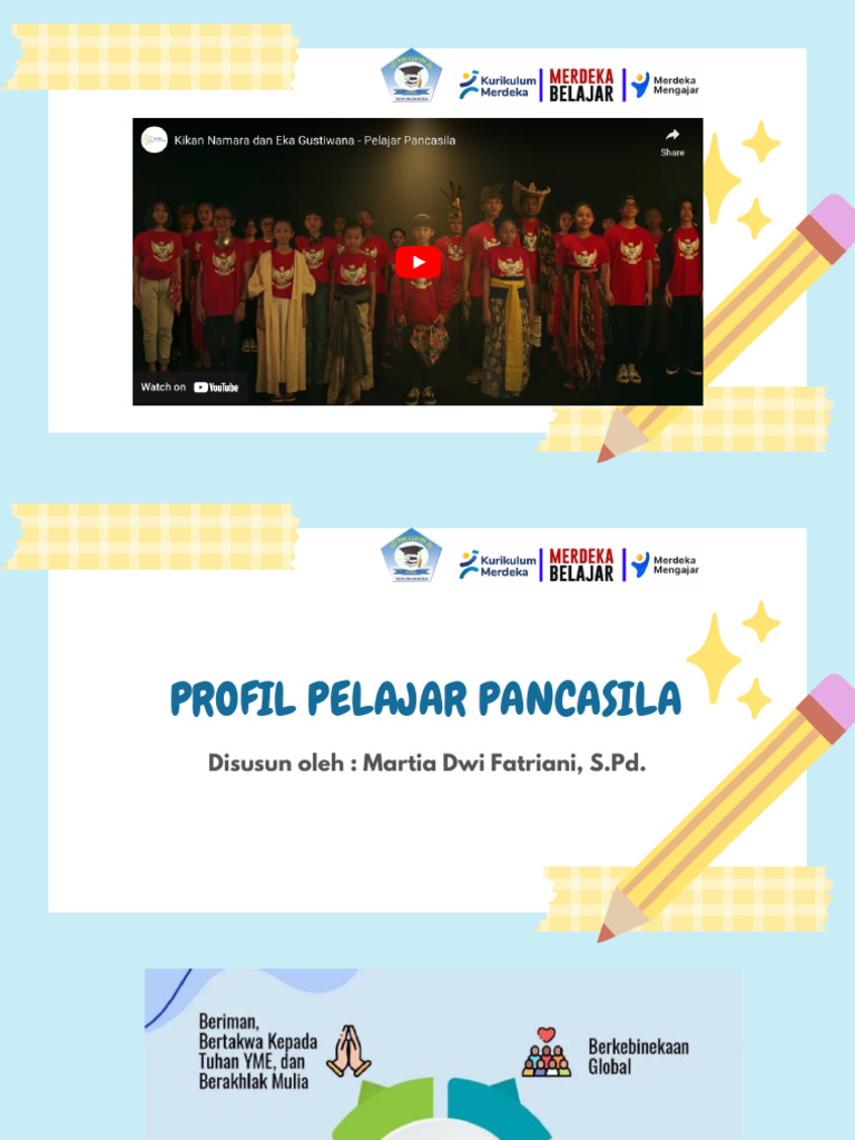 Profil Pelajar Pancasila | PDF | Karier & Perkembangan | Sains & Matematika