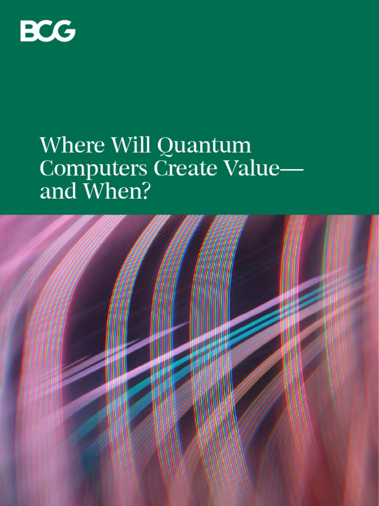 Quantum Computing Value Creation Timeline | PDF | Simulation | Quantum ...
