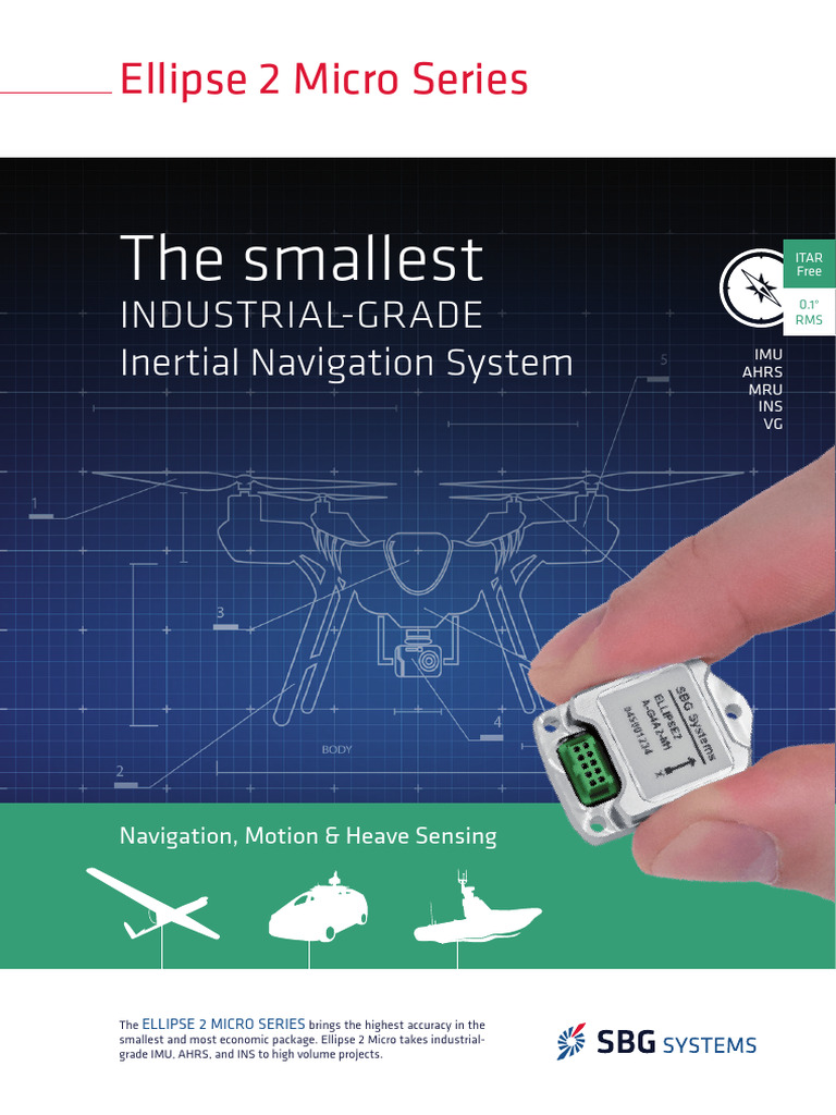 Ellipse 2 Micro Series Leaflet | PDF | Inertial Navigation System | Equipment