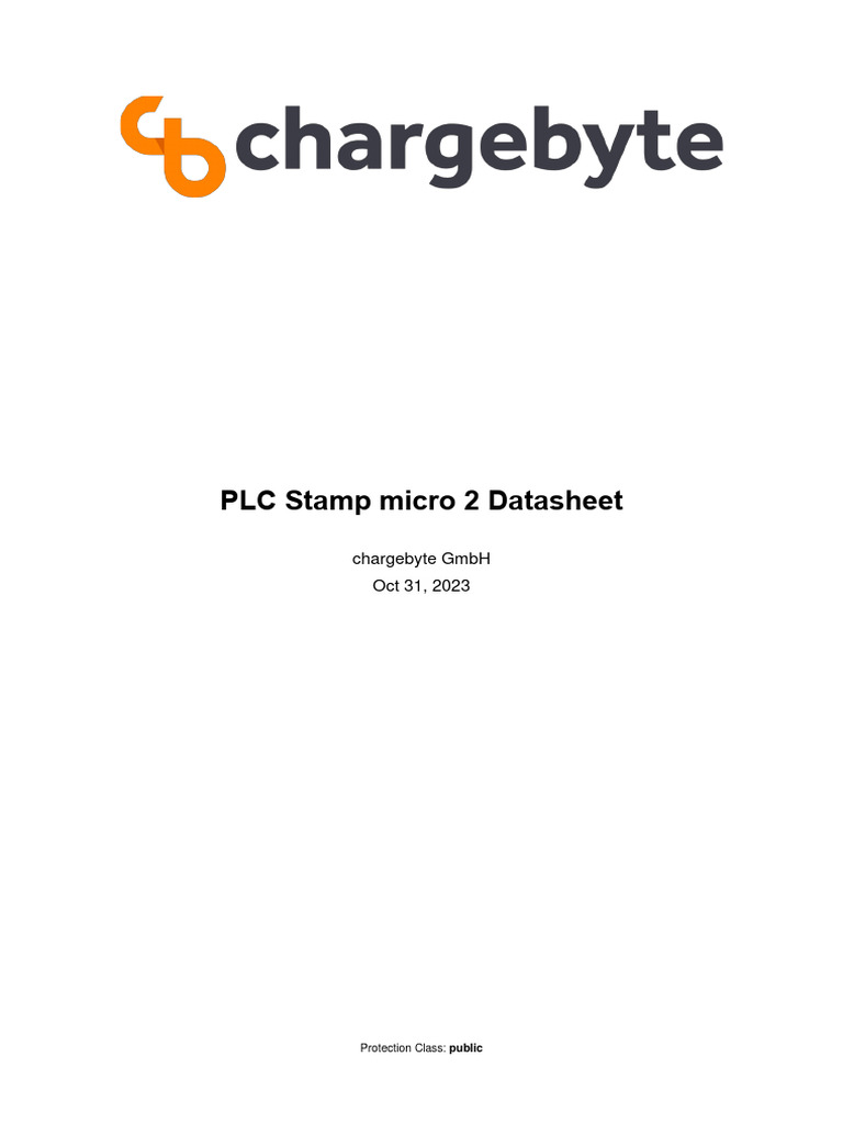 Datasheet Plcstampmicro2 Rev14 1 | PDF | Booting | Programmable Logic ...