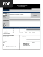 Dealership Application Form Template | PDF