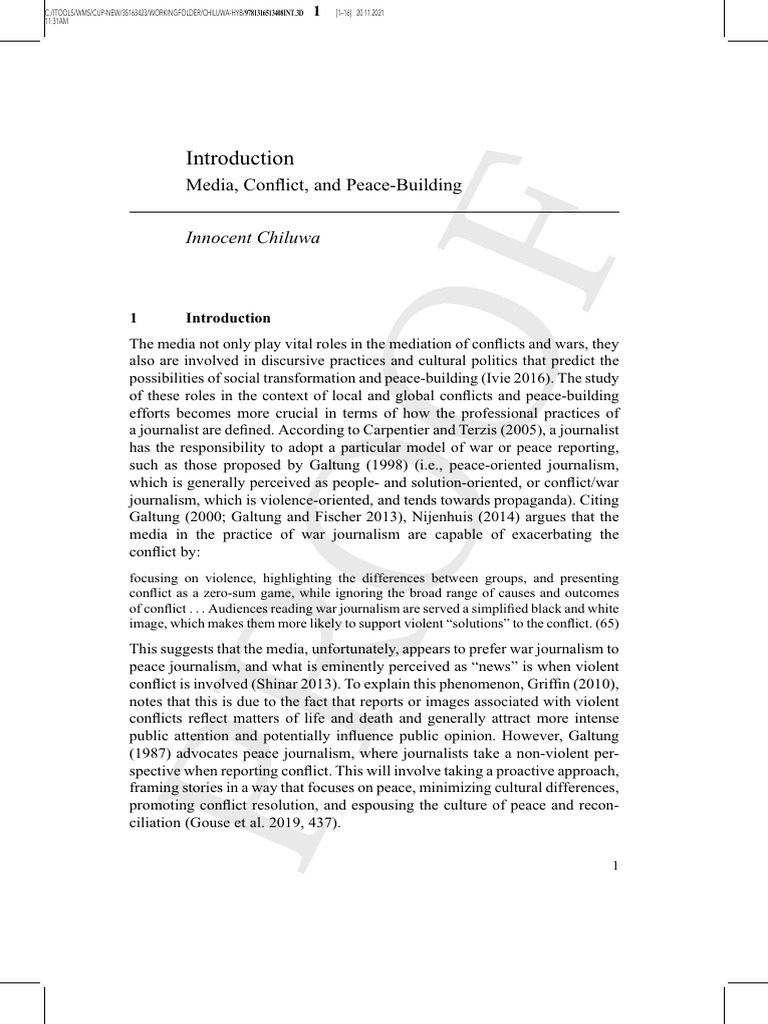 Chiluwa - Introduction | PDF | Discourse | Analysis