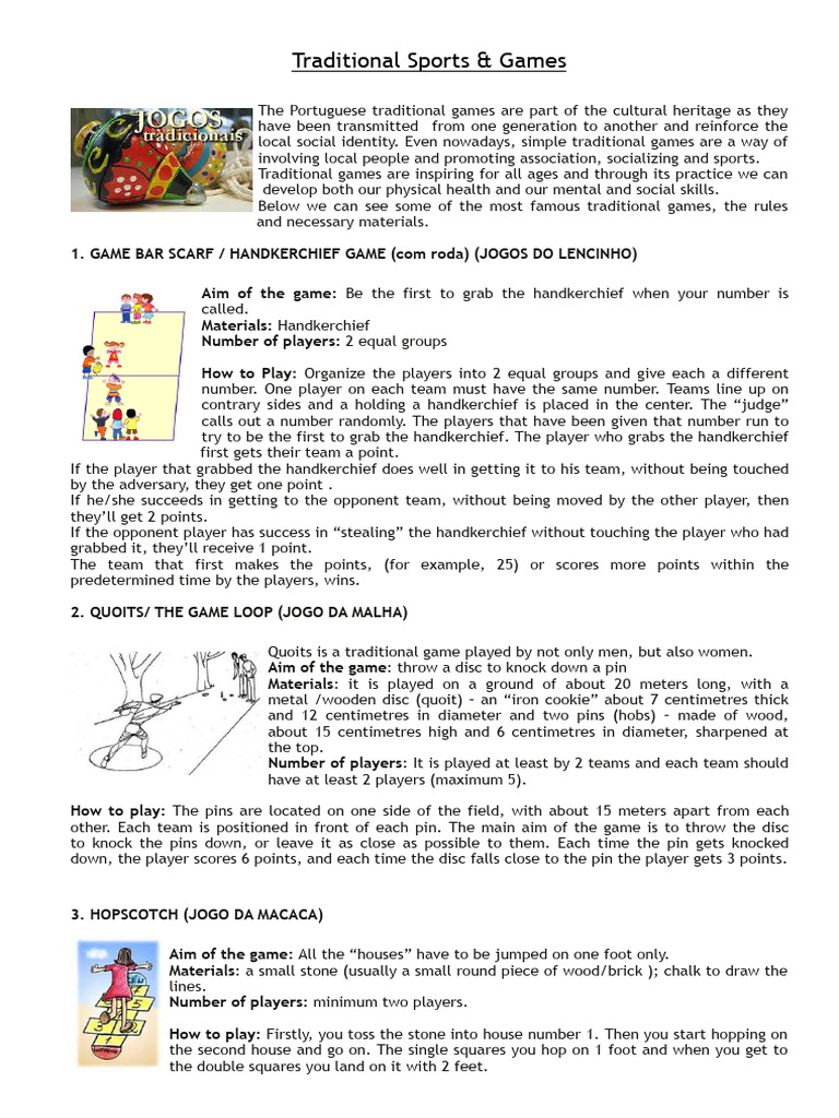 Traditional Sports | PDF | Sports & Recreation