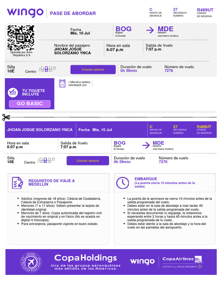 Guía de Embarque y Requisitos de Viaje | PDF | Documento de identidad | Gobierno y personalidad