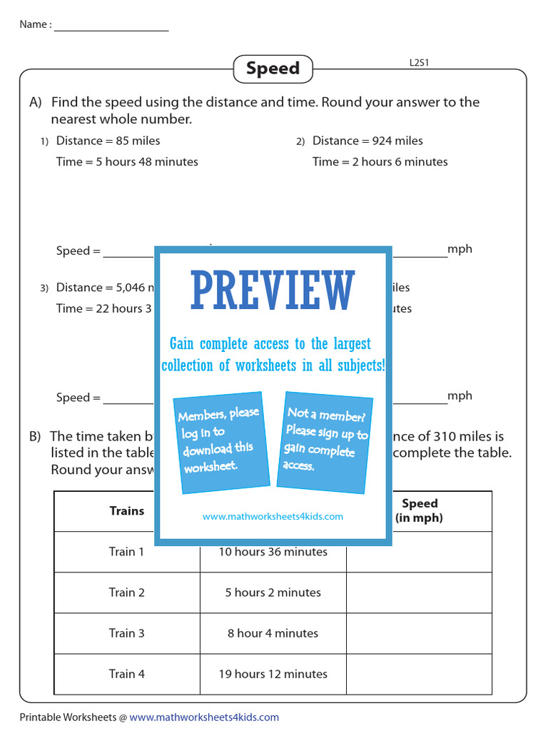 Speed Level2 1 | PDF | Spacetime | Velocity
