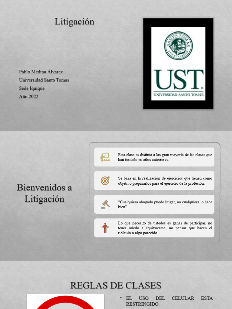 Clase 01 | PDF | Abogado | Justicia