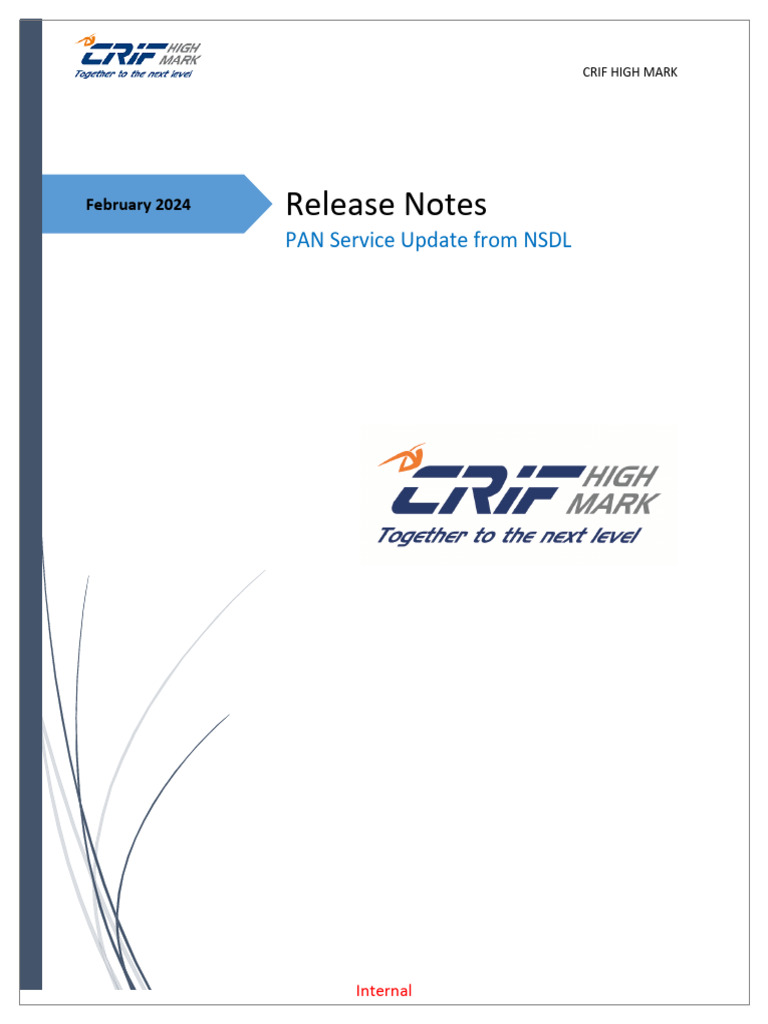 PAN Verification API Update February 2024 | PDF | Faq | Software