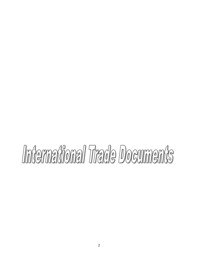 Import and Export Manual | PDF | Bill Of Lading | Letter Of Credit