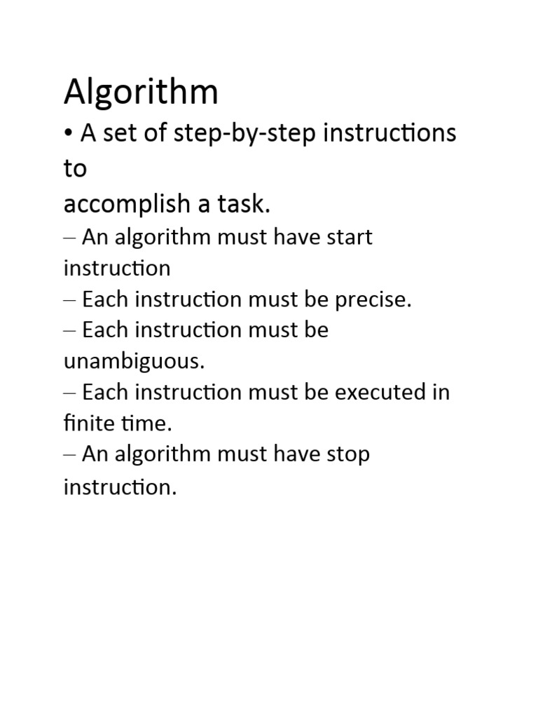 Algorithm examples | PDF