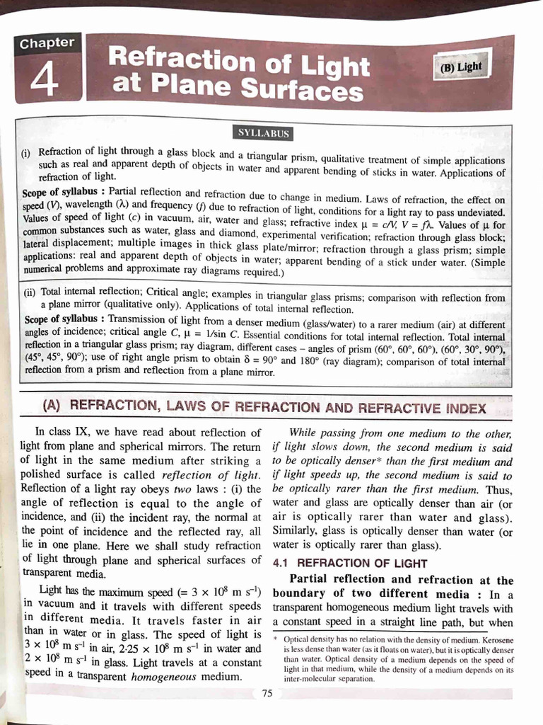 Adobe Scan 14 Mar 2024 | PDF | Reflection (Physics) | Optics