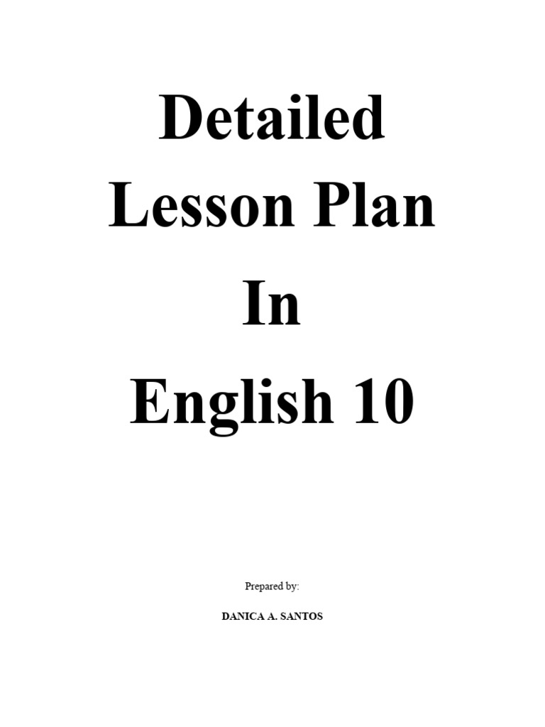 Detailed Lesson Plan - Claim & Types of Claims | PDF | Lesson Plan ...
