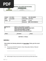 Grade 7 Technology Term 2 | PDF | Paper | Telephone