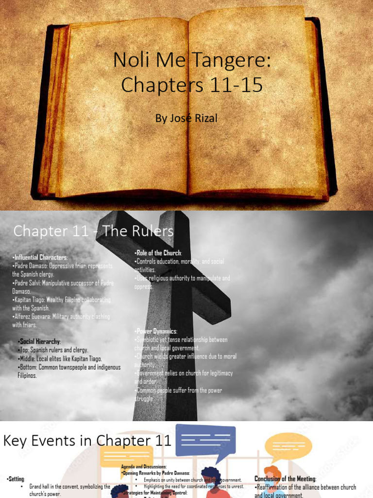 Noli Me Tangere Chapter 11-15 | PDF | Critical Thinking | Knowledge