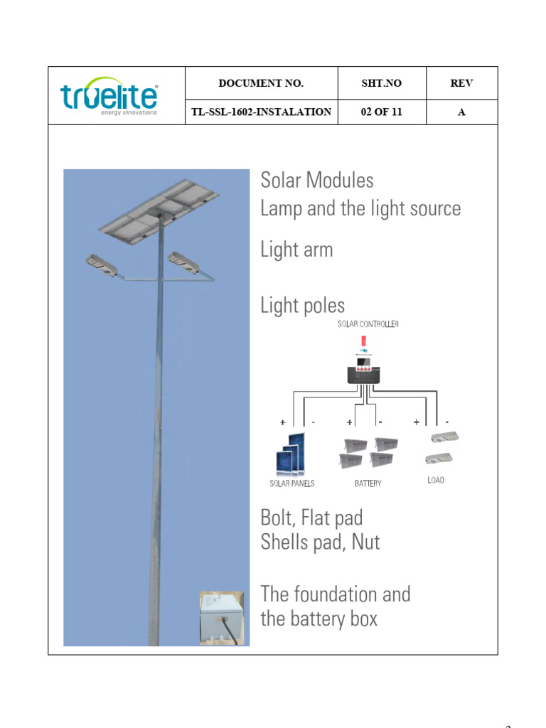 Solar Lighting Installation Guide | PDF
