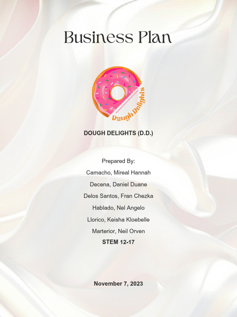 Donut-Business-Plan | Download Free PDF | Economies | Business Economics