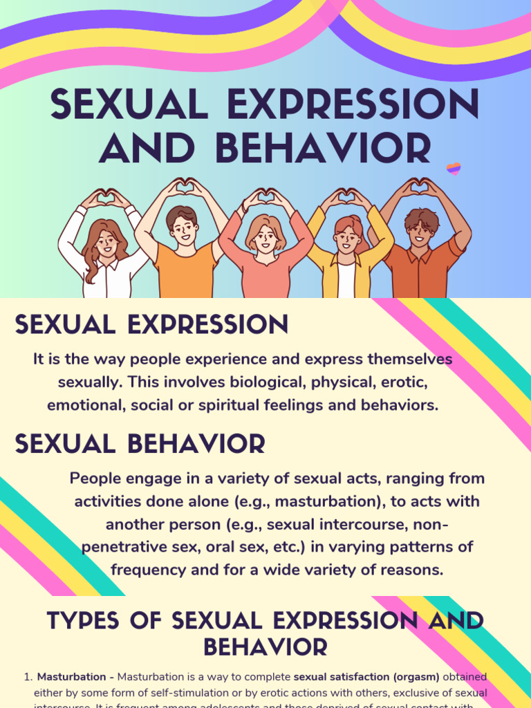 Understanding Sexual Expression and Behavior | PDF | Human Sexual ...