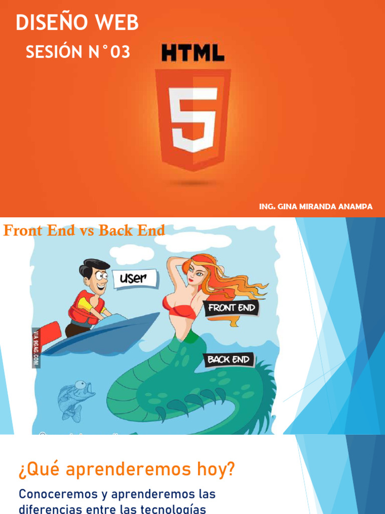 Clase 3 - Tecnologias Web-HTML5 | PDF | Hipervínculo | HTML