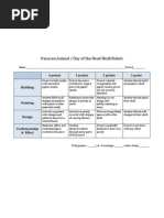 Art Project Grading Rubric | PDF