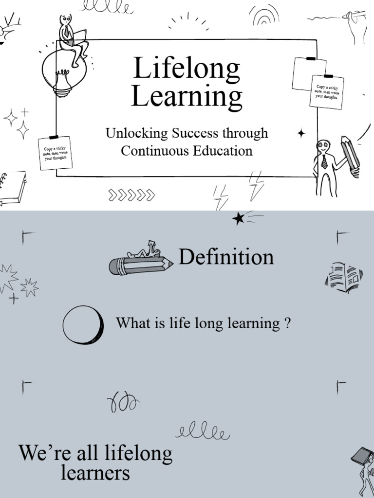 Lifelong Learning Presentation (1) (1) (Autosaved) | PDF