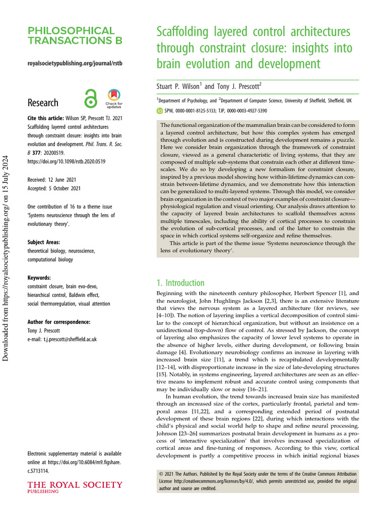 Wilson Prescott 2021 Scaffolding Layered Control Architectures Through ... Wilson Prescott 2021 Scaffolding Layered Control Architectures Through ...