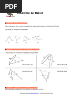 Chingatome Thales en 4e | PDF | Triangle | Cercle