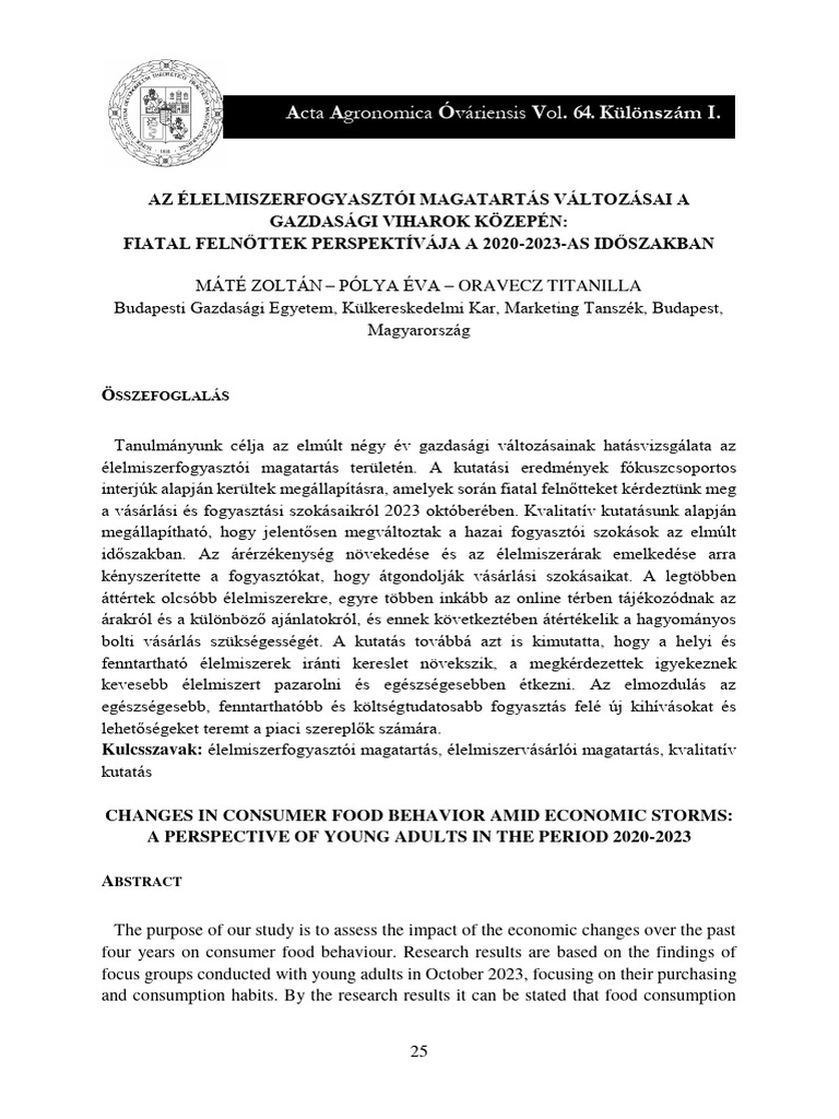 EPA03114 Acta Agronomica Ovariensis 2023 ksz1 025-037 | PDF