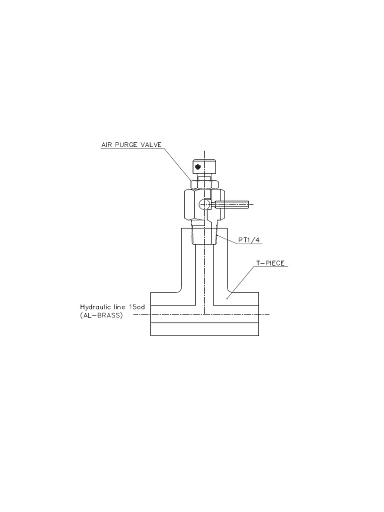 Air Purge Valve For Hyd. Line | PDF