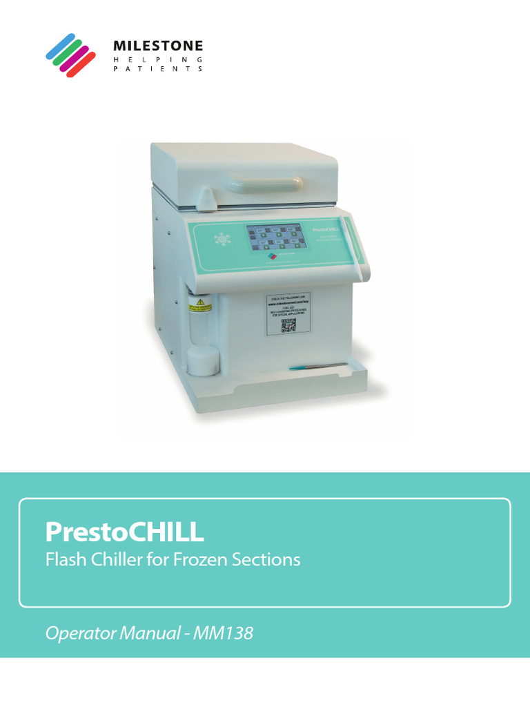 PrestoCHILL MM138 Operator Manual | PDF | Ac Power Plugs And Sockets ...