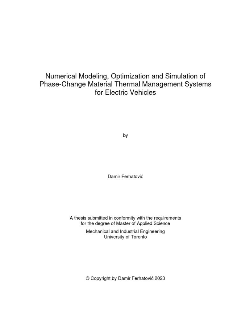 Ferhatovic Damir 202306 MAS Thesis | PDF | Electrochemistry | Lithium ...