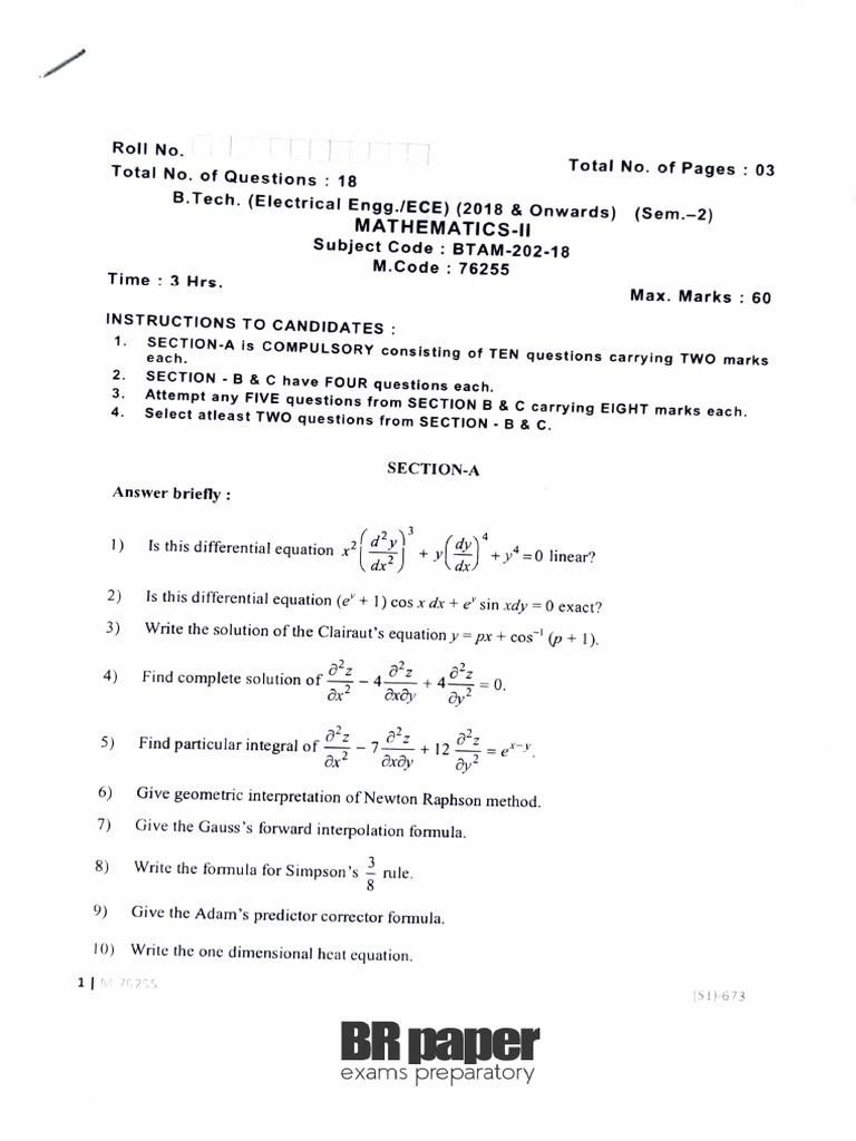 M2 (2nd) May2020 | PDF