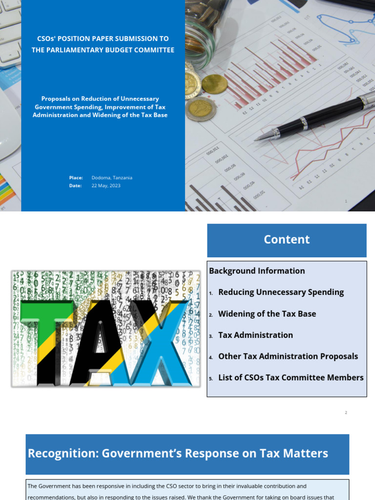 Position Paper | PDF | Taxes | Value Added Tax