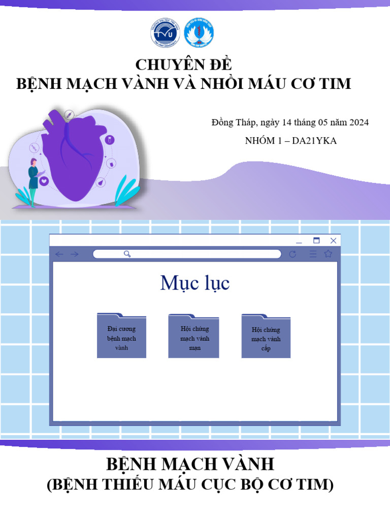CHUYÊN ĐỀ BỆNH MẠCH VÀNH VÀ NMCT | PDF