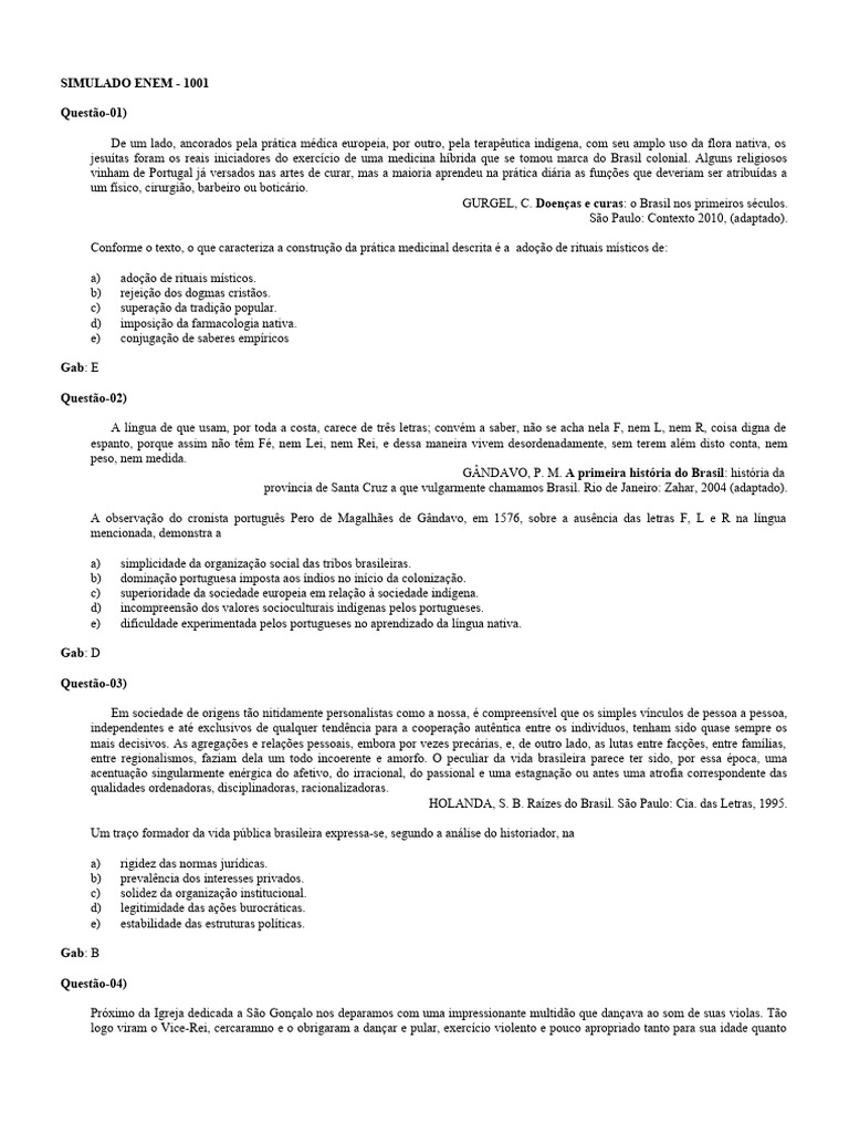 Simenem 10012704 | PDF | Escravidão