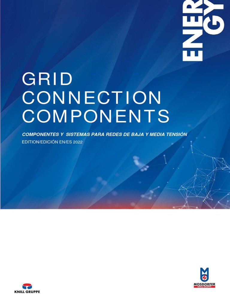 Mosdorfer Upresa Grid Connection Components 2022 | PDF | Electricidad ...