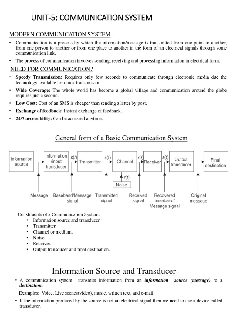 Bec Unit 5 Notes 22 23 | PDF | Computer Network | Cellular Network
