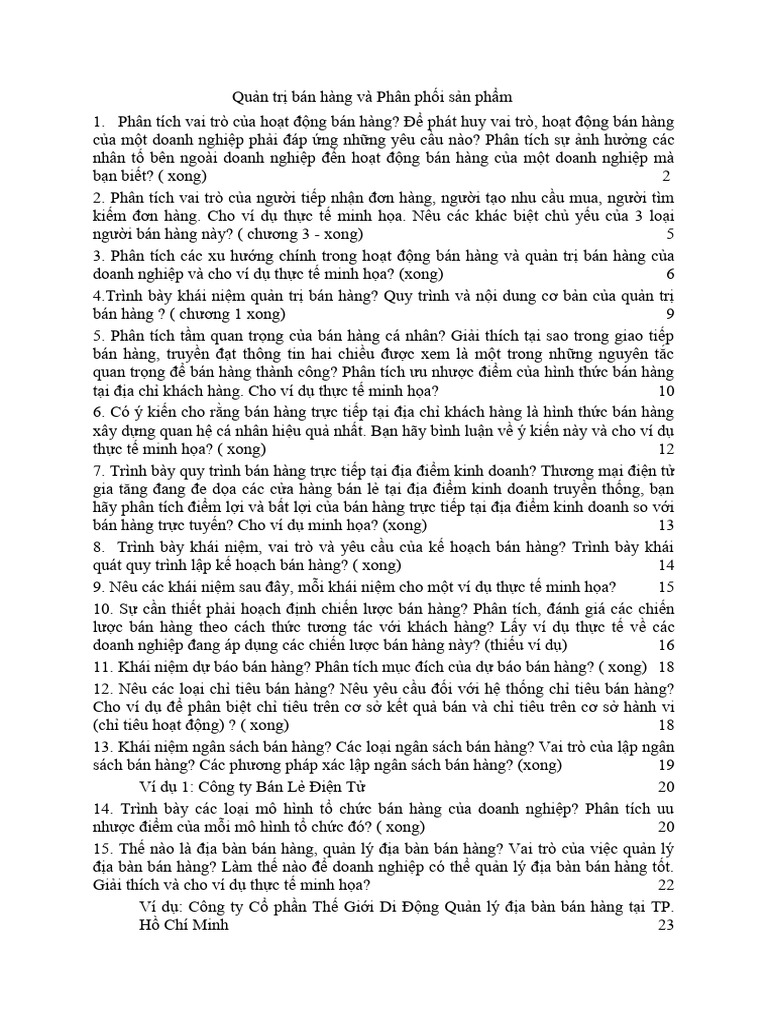 Bản Photo Qtbh Và Ppsp | PDF