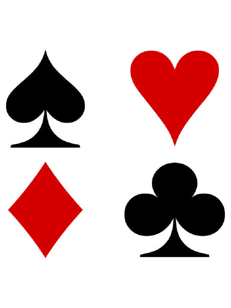 French Suits - SVG | PDF