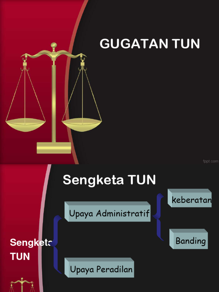 Alur Penyelesaian Sengketa TUN | PDF