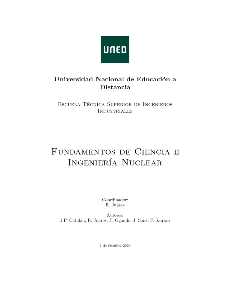 Libro Completo UD1 | PDF | Fisión nuclear | Desintegración radioactiva