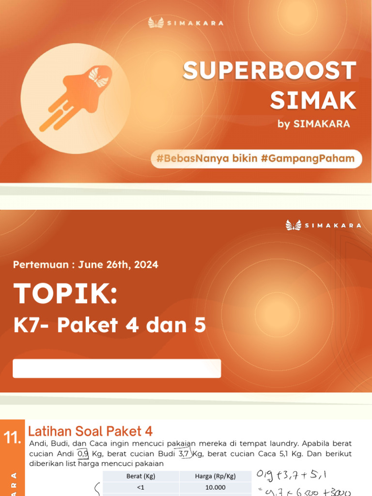 Sign - K7 - Latihan Soal Paket 4 Dan 5 - 26juni2024 | PDF