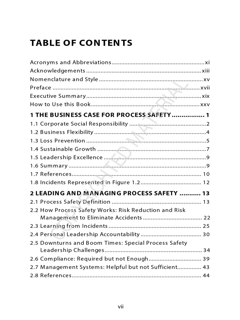 Charter Process Safety Leadership - CCPS | PDF | Leadership | Risk
