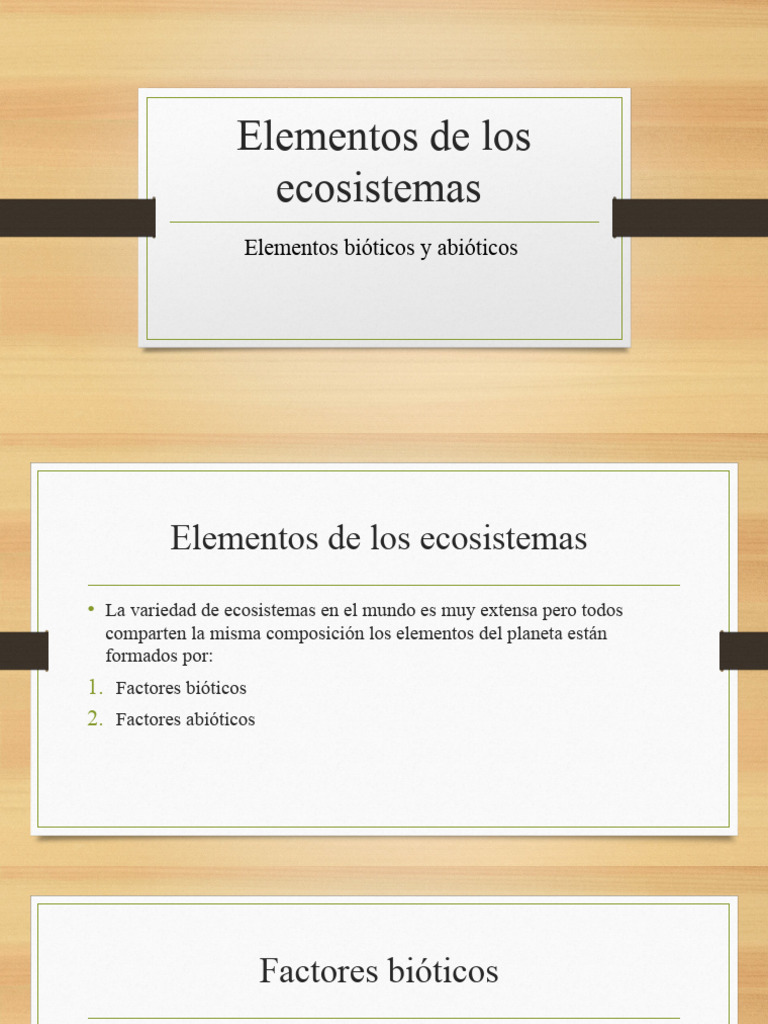 Elementos de Los Ecosistemas | PDF | Ecosistema | Biodiversidad