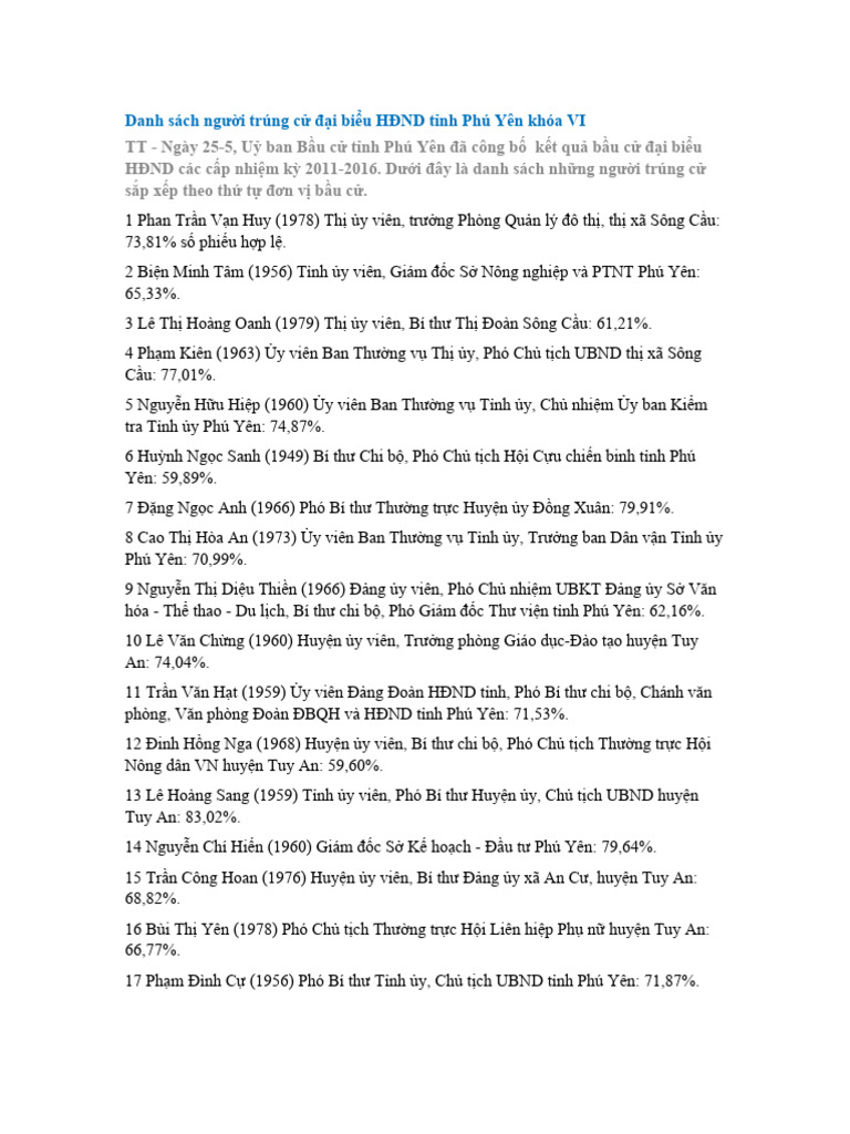 phu yen | PDF