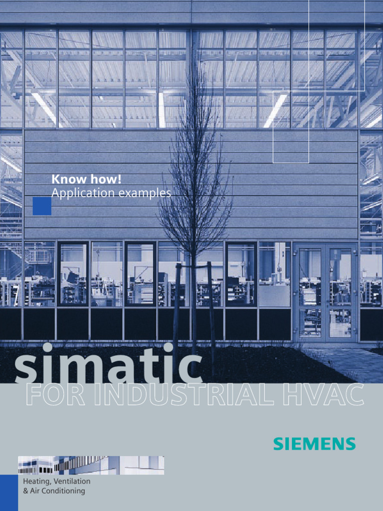 SIMATIC For Industrial HVAC Application Examples - Brochure | PDF ...