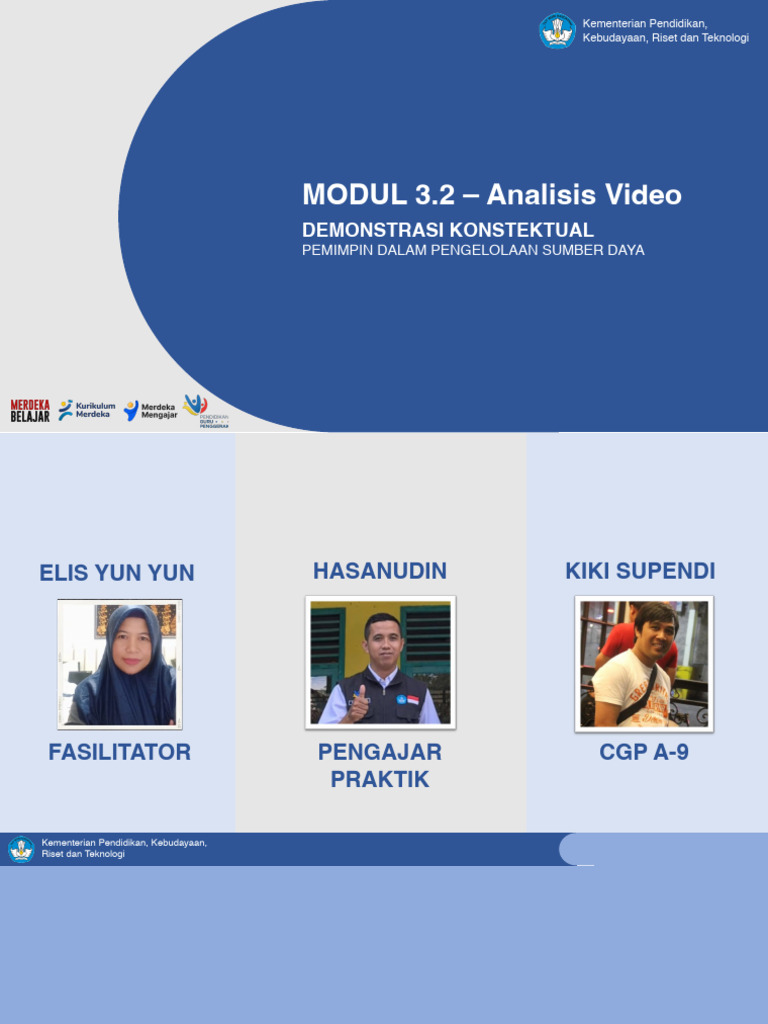 Demontrasi Kontekstual Modul 3.2 - Kiki Supendi | PDF