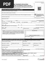 Statutory Declaration for Canadian Travel Document | PDF | Document ...