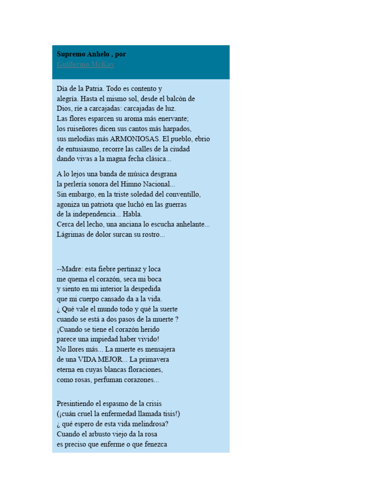 Supremo Anhelo | PDF