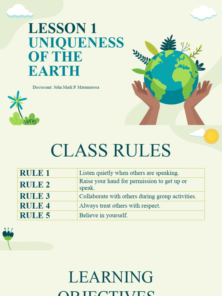 Earth's Uniqueness and Habitability Factors | PDF | Atmosphere | Earth