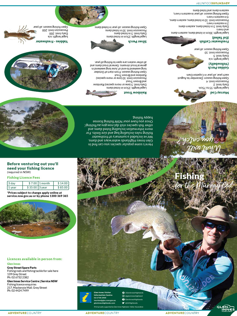 Fishing Licences and Rules in Glen Innes | PDF | Fish | Fish And Humans